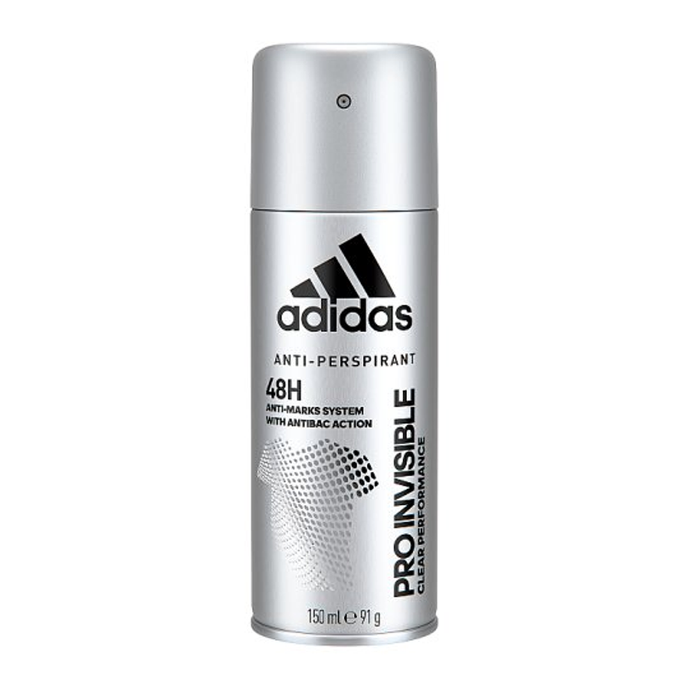 Adidas Pro Invisible Deodorant Spray - 150ml – Rashed Pharmacy